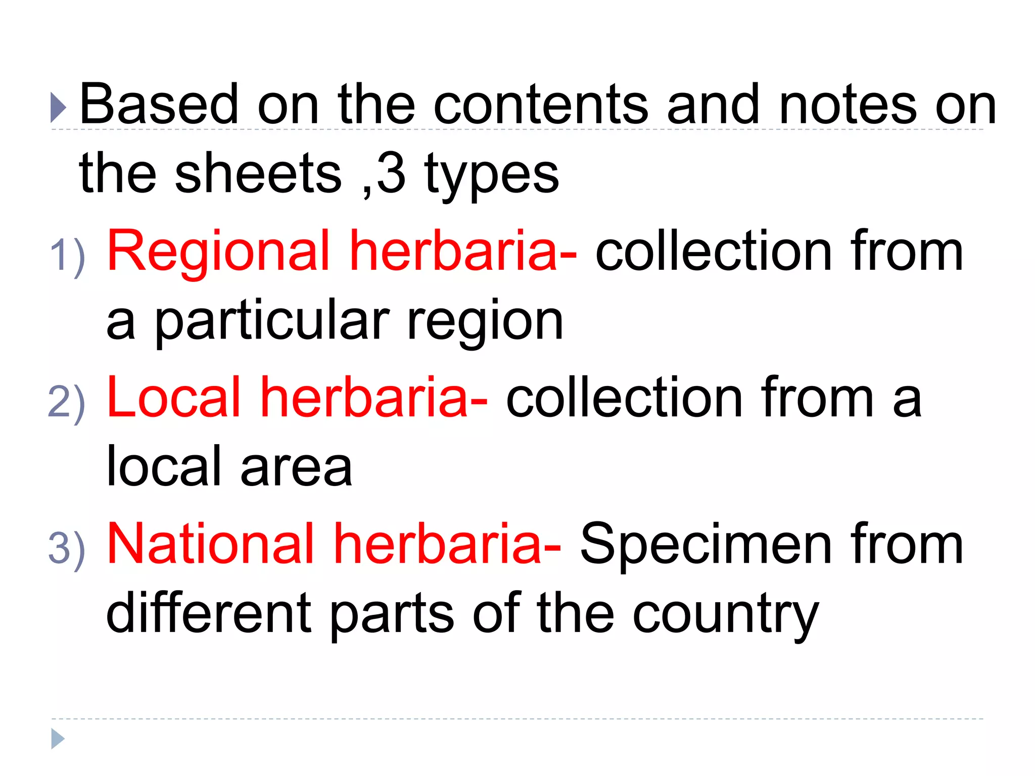 Herbarium | PPTX
