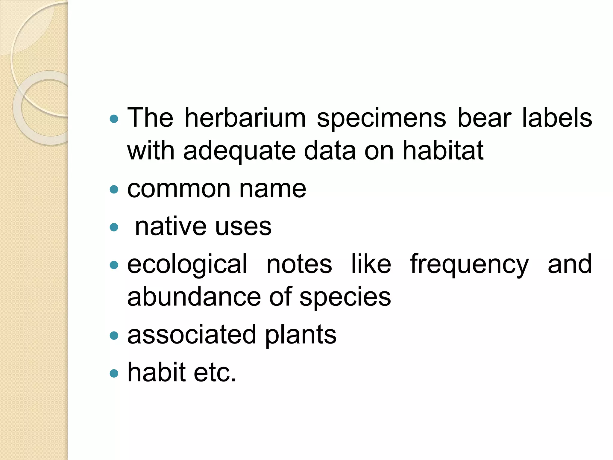 Herbarium | PPTX