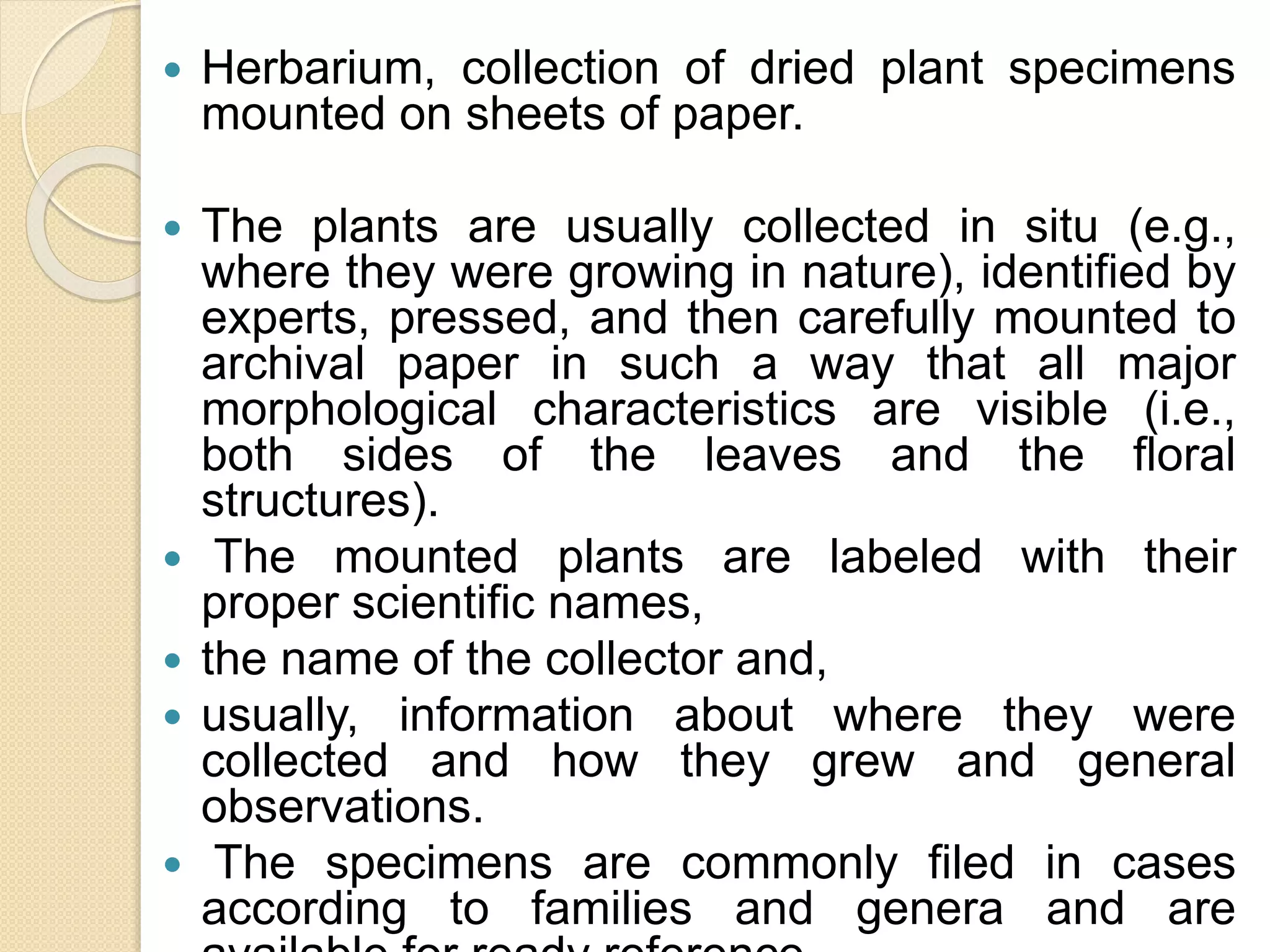 Herbarium | PPTX