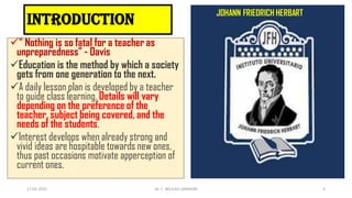 MEMORY LEVEL OF TEACHING -HERBARTIAN APPROACH | PDF
