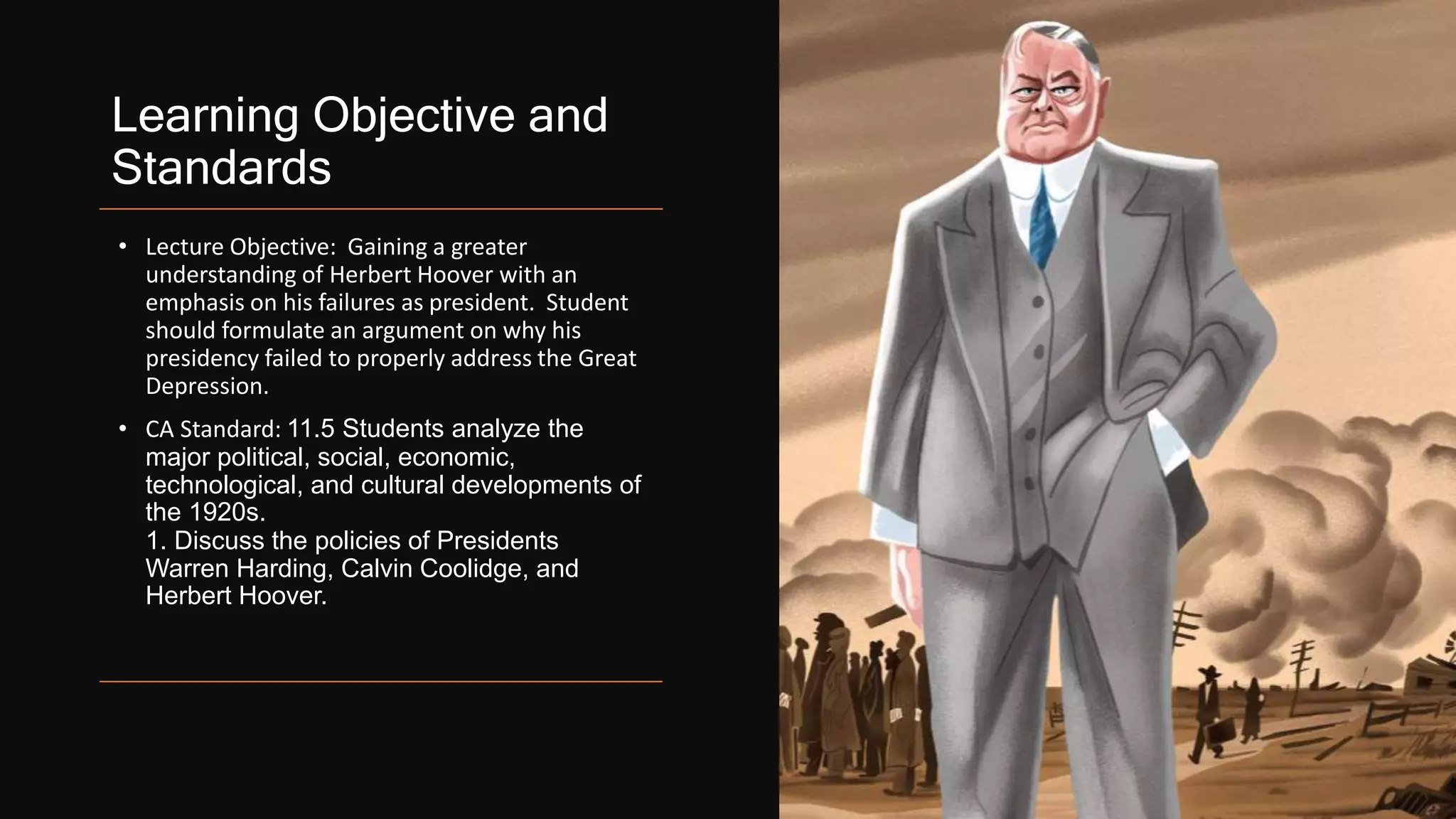 Herbert hoover presentation | PPT