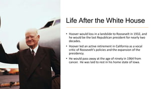 Herbert hoover presentation | PPT