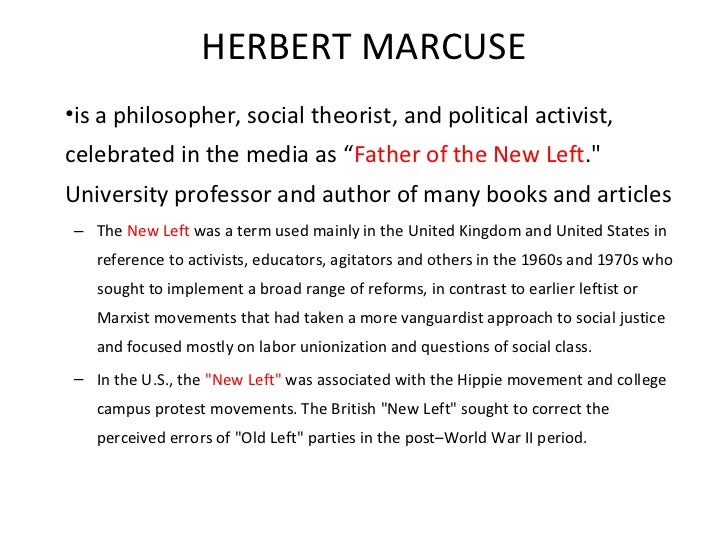Herbert marcuse