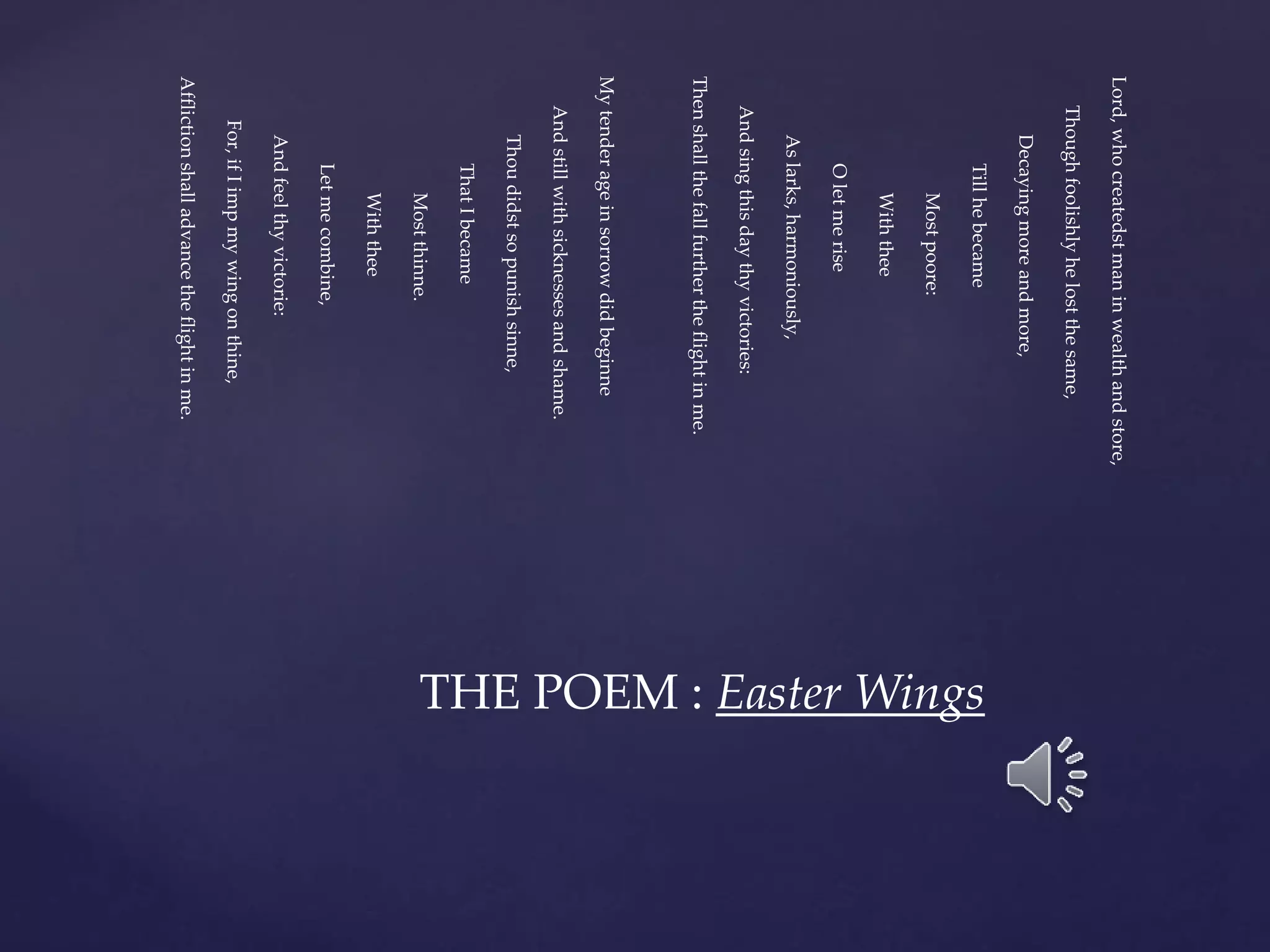 George Herbert ppt | PPTX