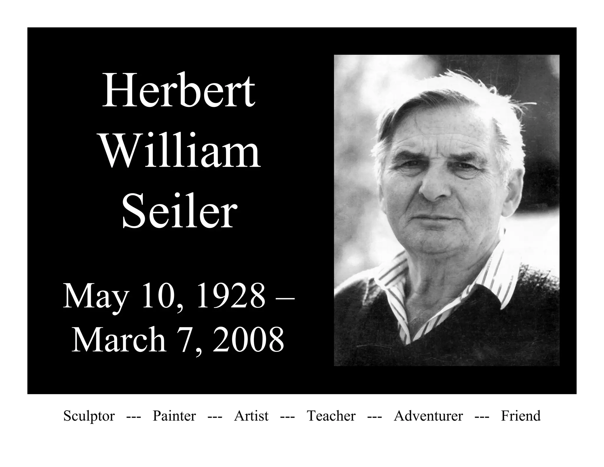 Herbert Seiler International Artist | PDF