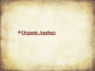 Herbert Spencer's Theory of Social Evolution & Organic Analogy | PPTX