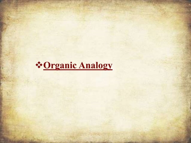 Herbert Spencer's Theory of Social Evolution & Organic Analogy | PPTX