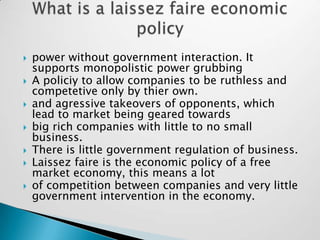 Herbert spencer & laisez faire | PPTX