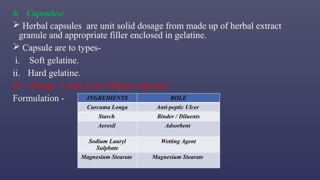 Herb Formulation. pptx | PPTX