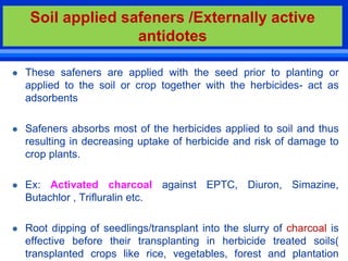 HERBICIDE ANTIDOTES & HERBICIDE MIXTURE.ppt