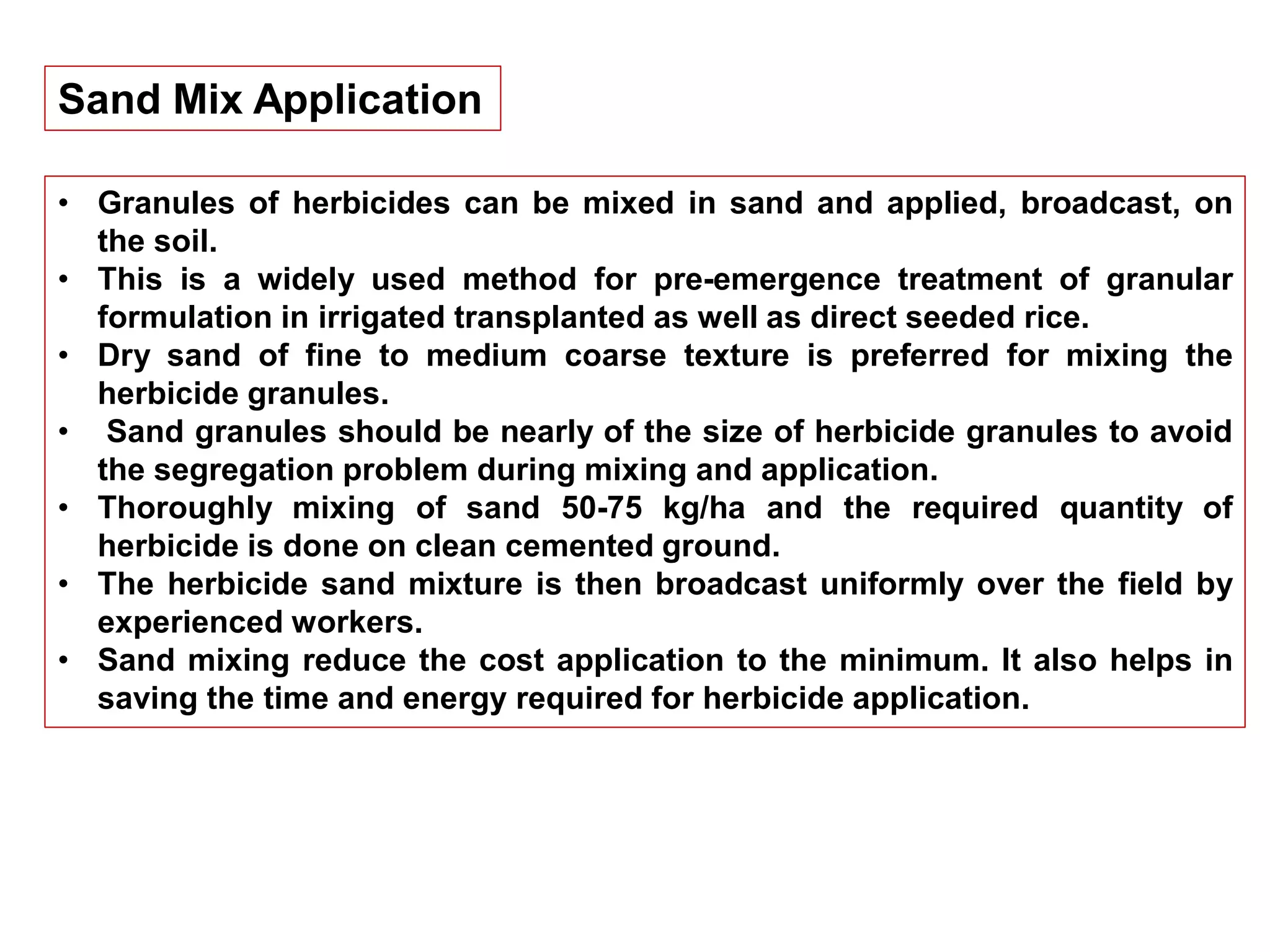 Herbicide application technique pijush kanti mukherjee (icar-ivri) | PDF