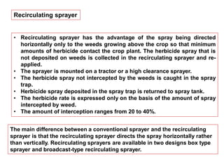 Herbicide application technique pijush kanti mukherjee (icar-ivri) | PDF