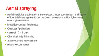 HERBICIDE APPLICATION TECHNIQUES.pptx