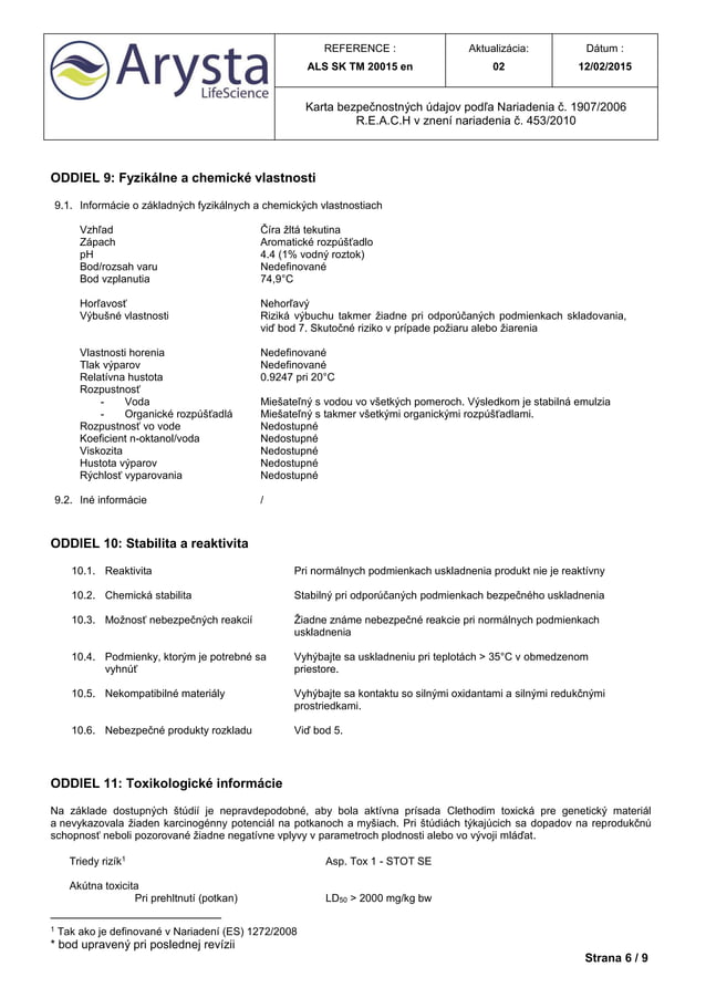 Herbicide centurion plus msds | PDF