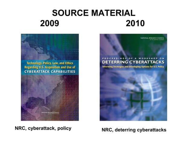 USSTRATCOM Cyber & Space 2011 Herbert Lin | PPT