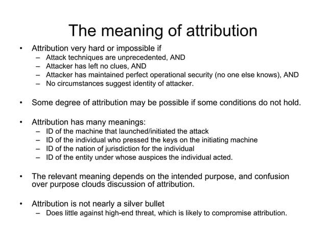 USSTRATCOM Cyber & Space 2011 Herbert Lin | PPT