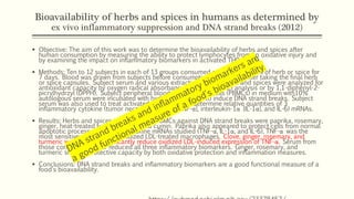 Culinary herbs and spices for flavor and health | PPT