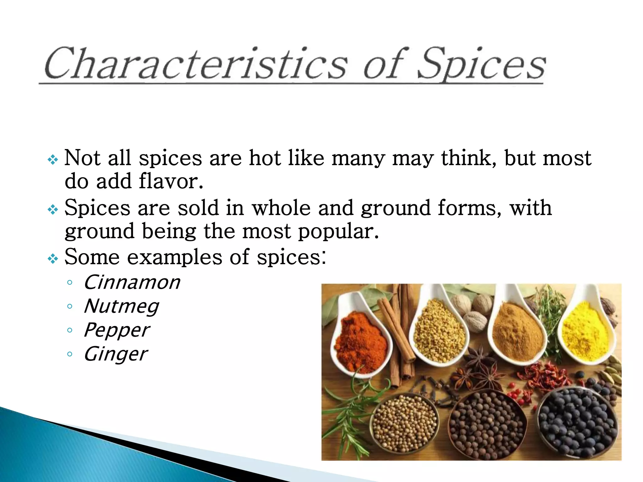 Herbs and spices | PPT