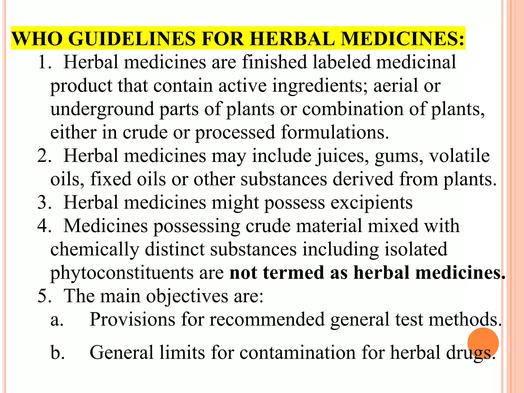 Herbs as raw materials | PPTX