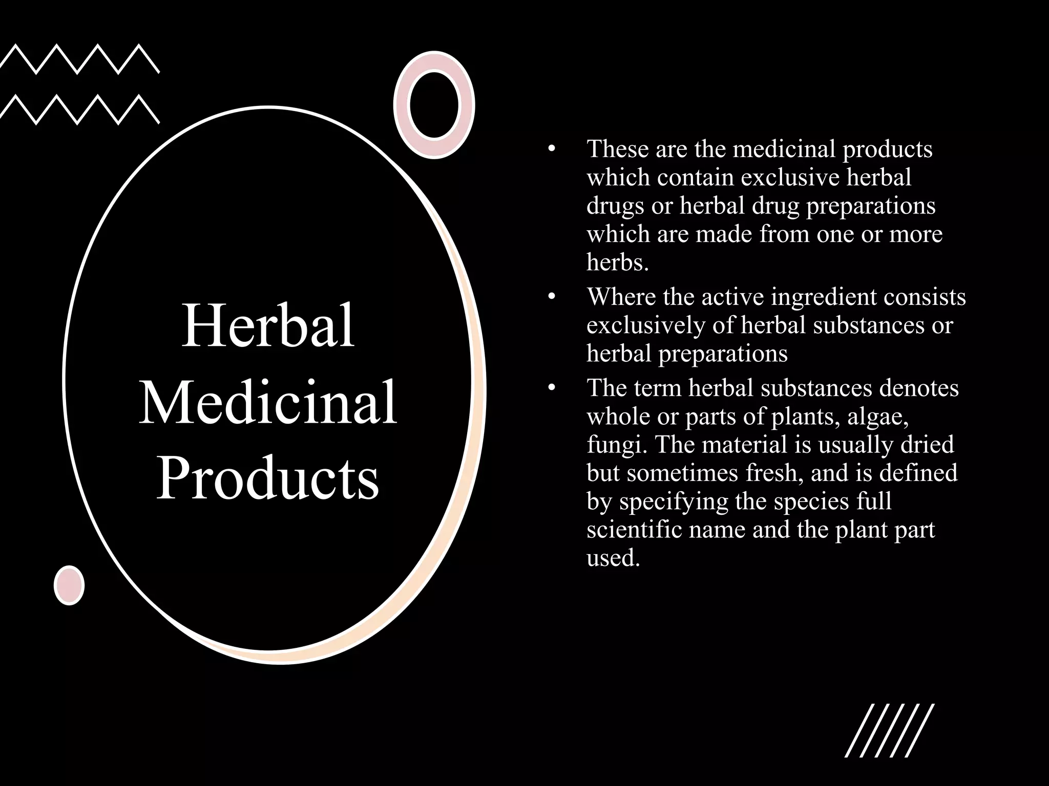 Herbs as Raw Materials | PPTX