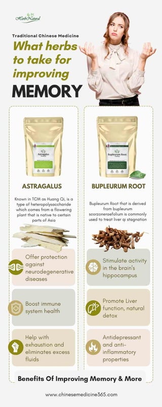 What Herbs To Take For Improving Memory | PDF