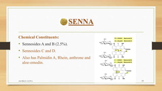 STUDY OF CRUDE DRUGS PART 1 LAXATIVES | PPTX