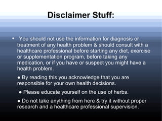 Medicinal Plants & Herbs | PPT