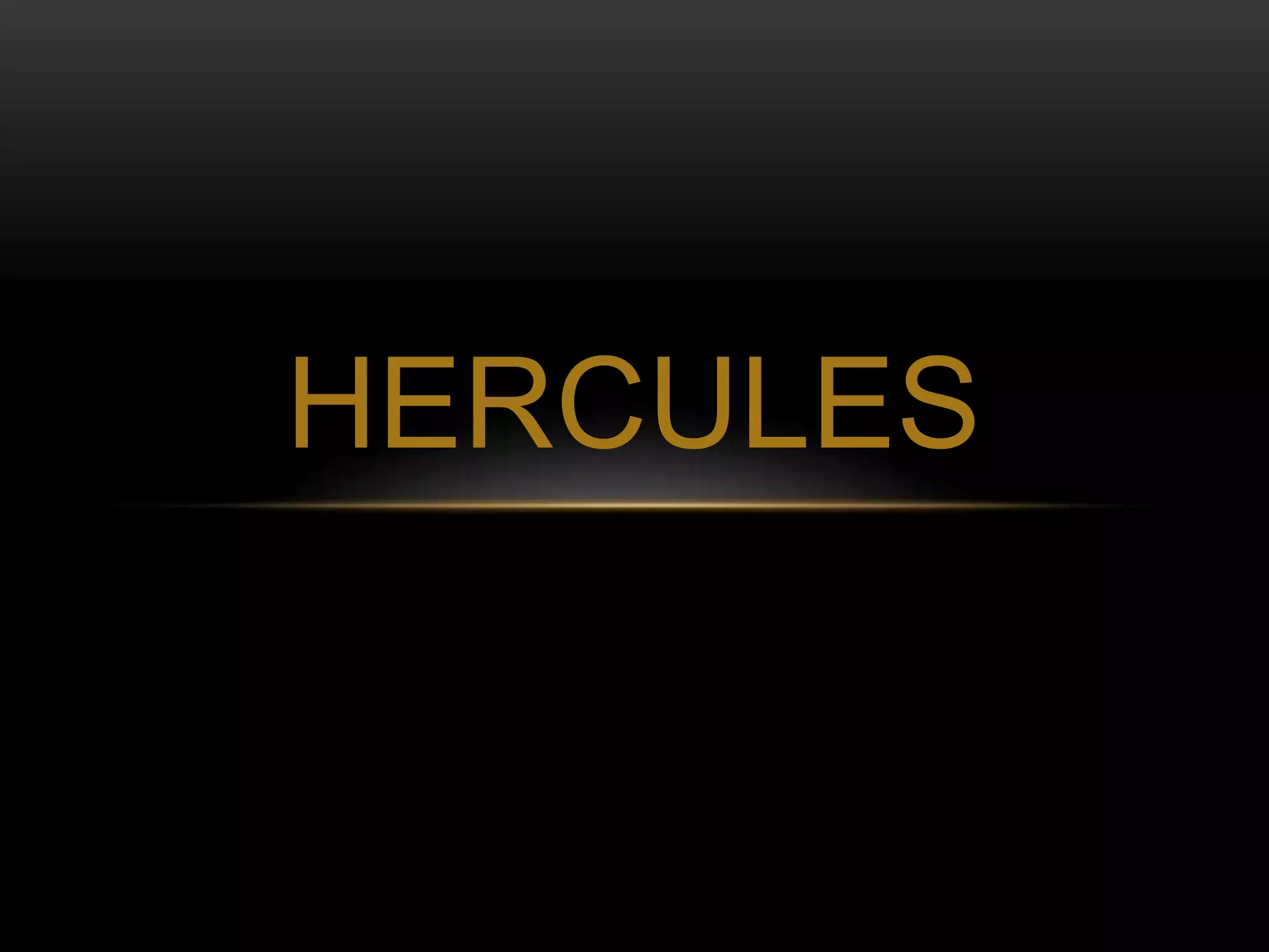 Hercules | PPTX