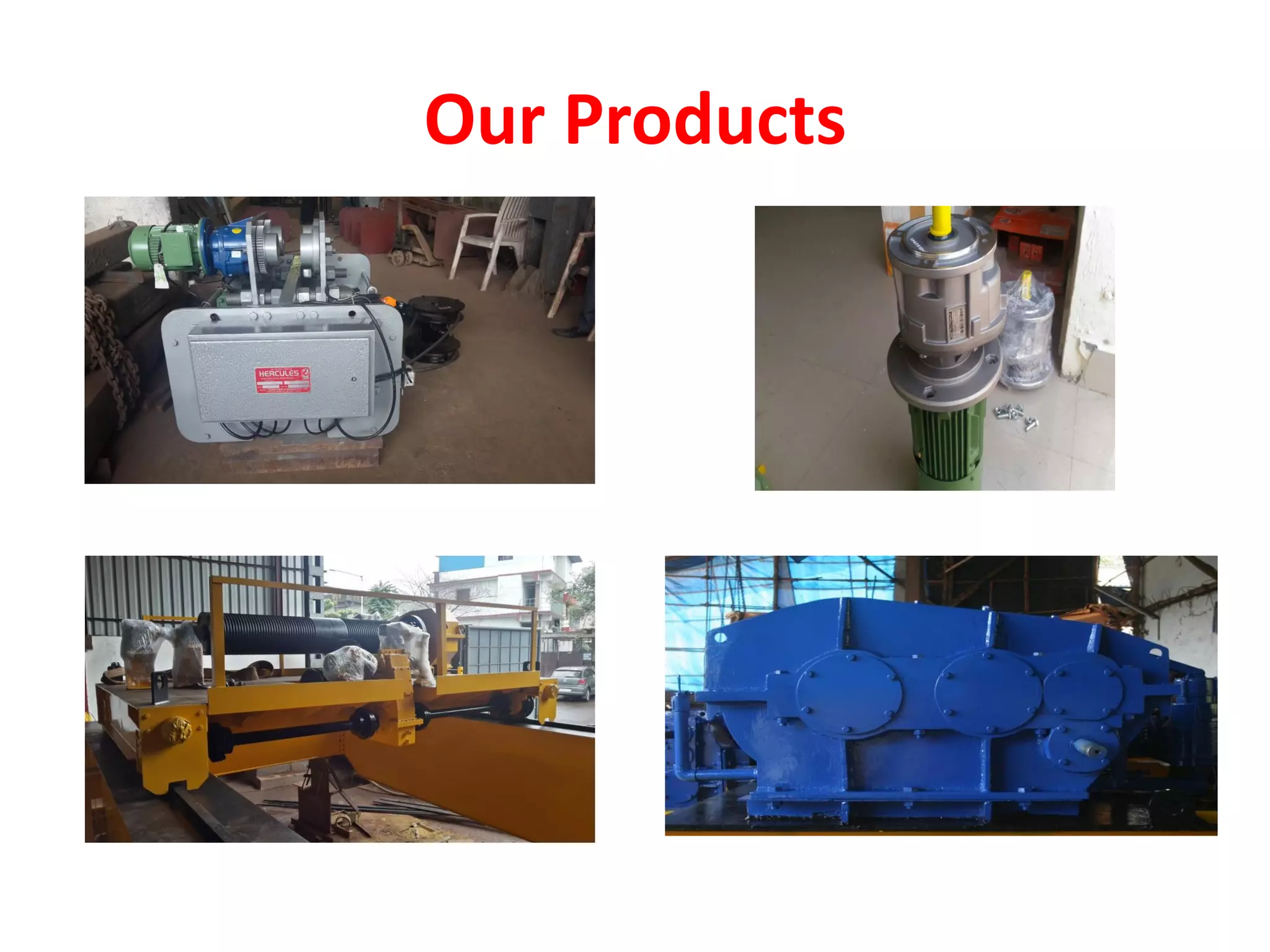 Electric Cranes & Hoist By HERC Material Handling LLP | PPT