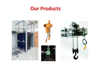 Electric Cranes & Hoist By HERC Material Handling LLP | PPT