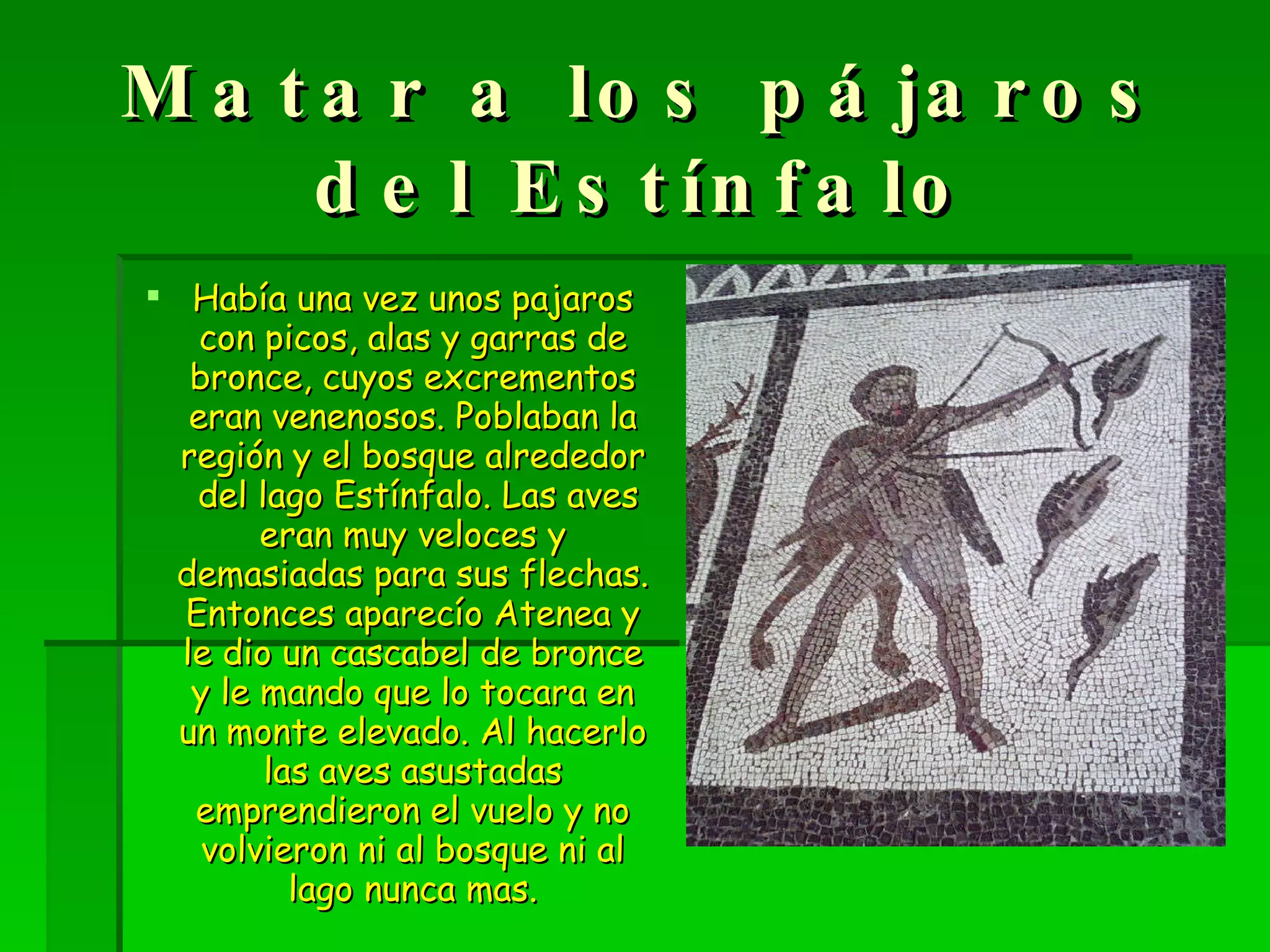 LOS 12 TRABAJOS DE HÉRCULES | PPT