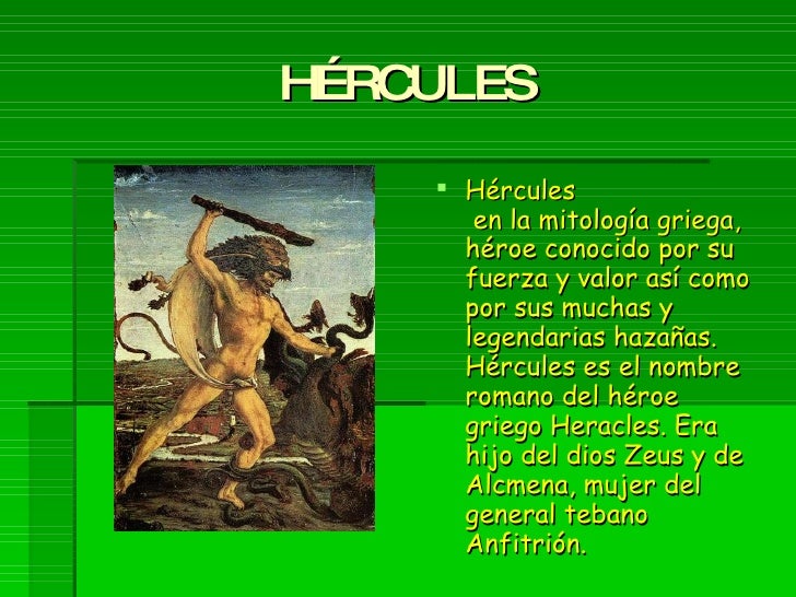 LOS 12 TRABAJOS DE HÉRCULES