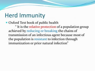 Understanding Herd immunity | PPTX