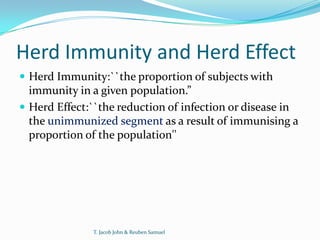 Understanding Herd immunity | PPTX