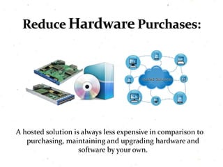Here are-the-5-benefits-of-a-hosted-application | PPT