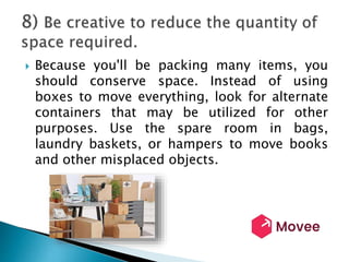 Here are five tips to make house packing quicker and faster.pptx