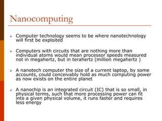 NANOROBOT | PPT | Robotics | Technology & Computing