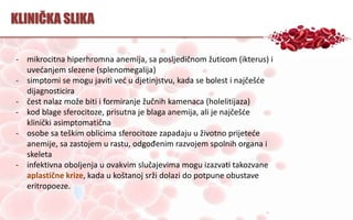 Hereditarna sferocitoza | PPTX