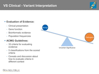 Processing Hereditary Cancer Panels in VarSeq | PPT