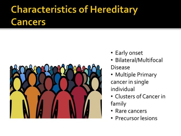 Hereditary cancer syndrome Part 1 | PPTX | Cancer | Diseases and Conditions