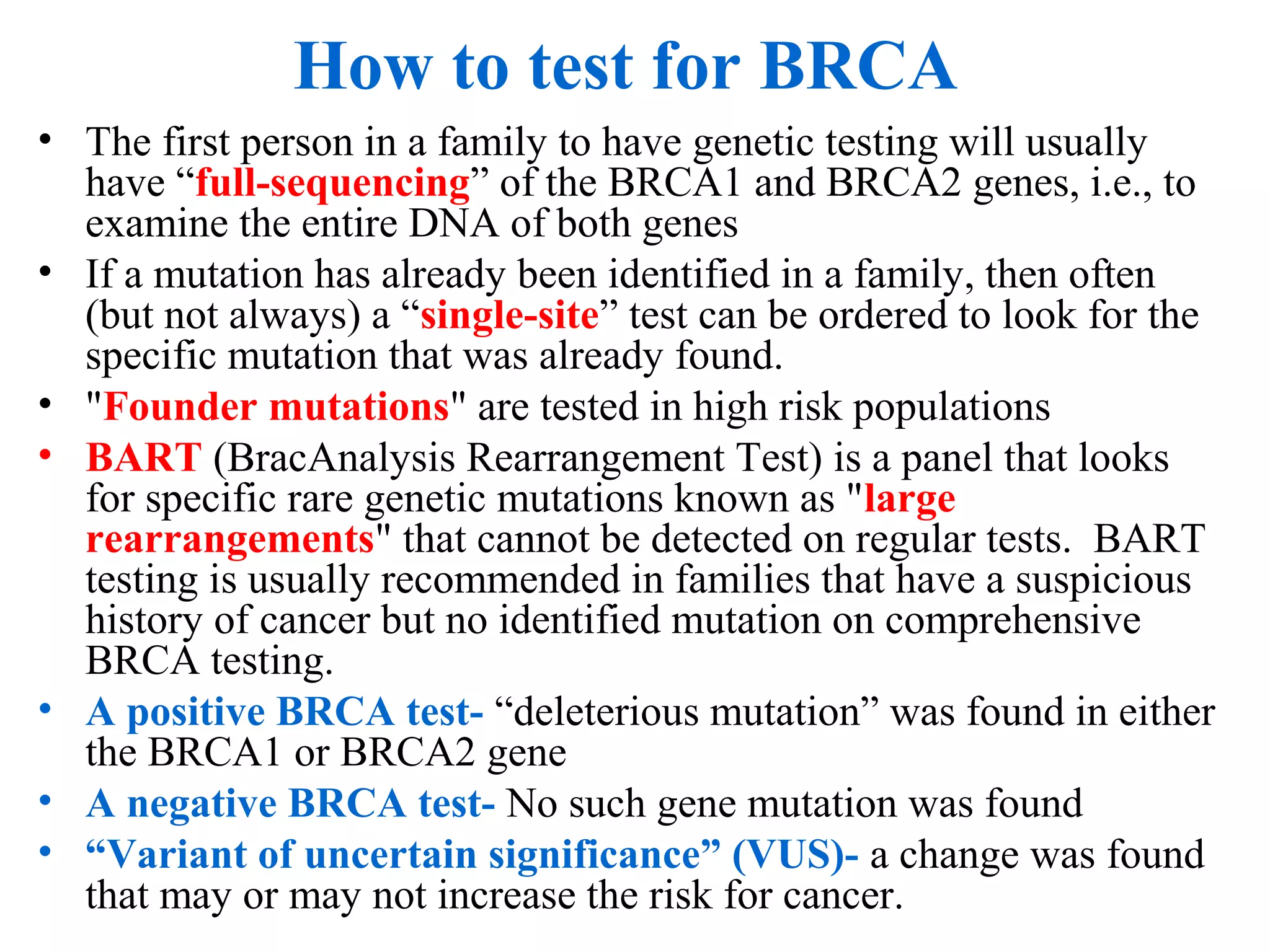 Hereditary Cancer Syndrome | PPT