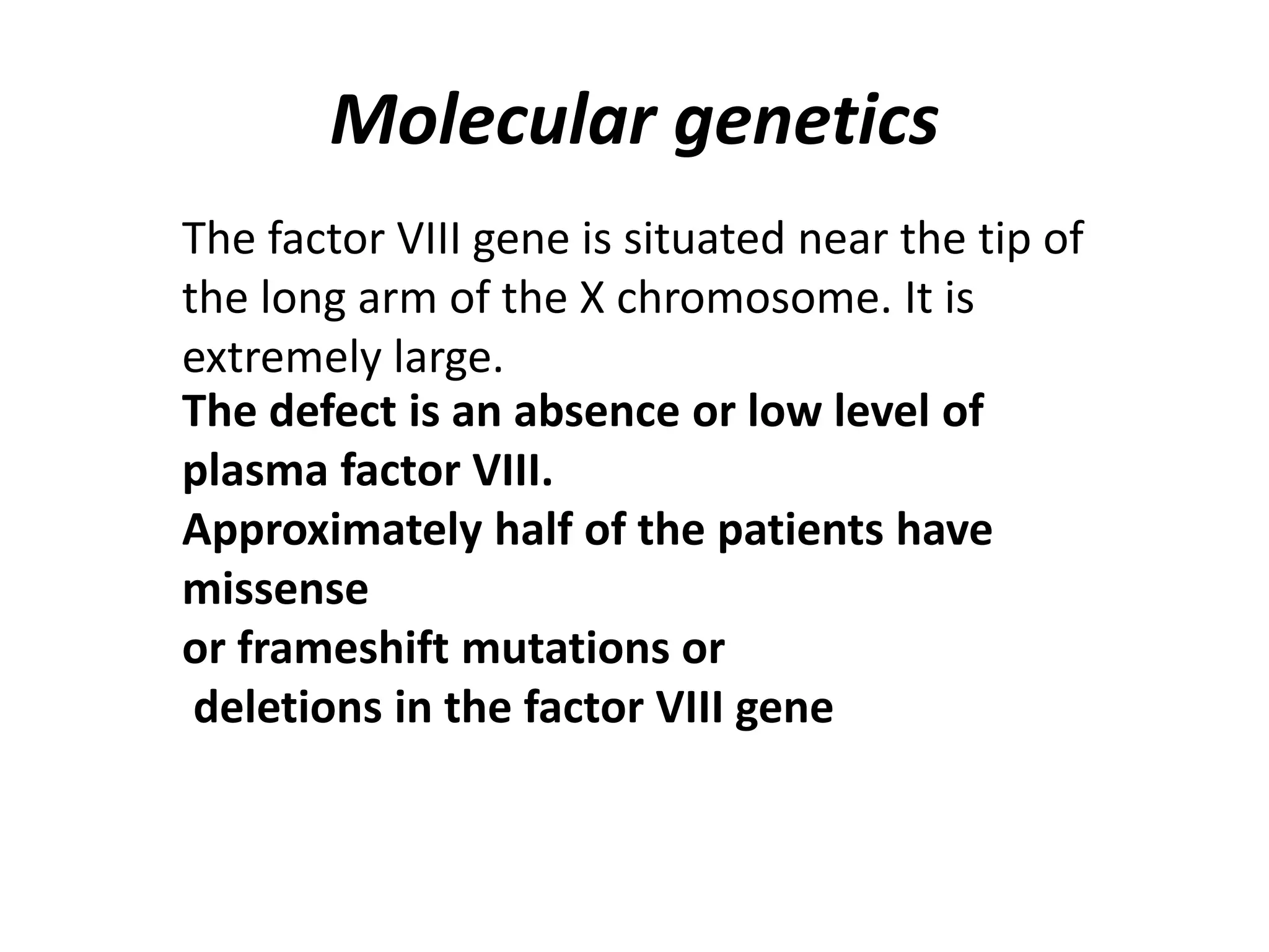 Hereditary coagulation disorders | PPTX