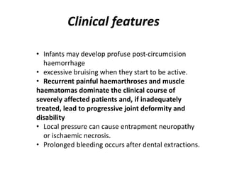 Hereditary coagulation disorders | PPTX
