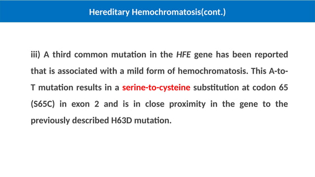 Hereditary Disorders-autosomal recessive diseasex | PPTX | Blood ...