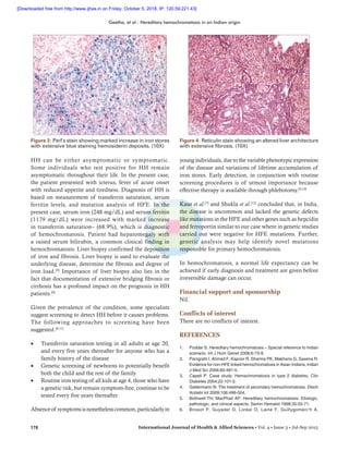 Hereditary hemochromatosis | PDF