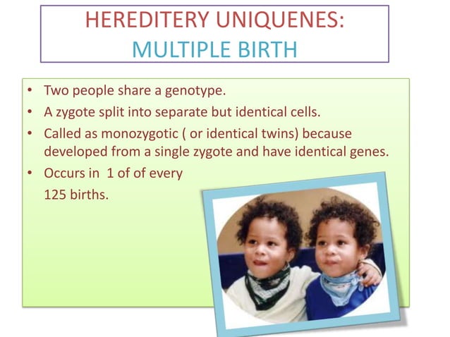 Hereditary influences on development | PPT