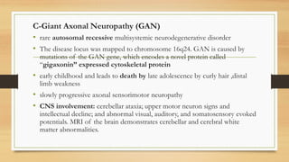 Approach to a patient with HEREDITARY NEUROPATHY cases | PDF