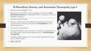 Approach to a patient with HEREDITARY NEUROPATHY cases | PDF