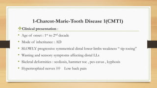 Approach to a patient with HEREDITARY NEUROPATHY cases | PDF