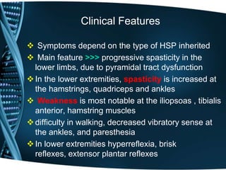 Hereditary spastic paraplegia | PPSX
